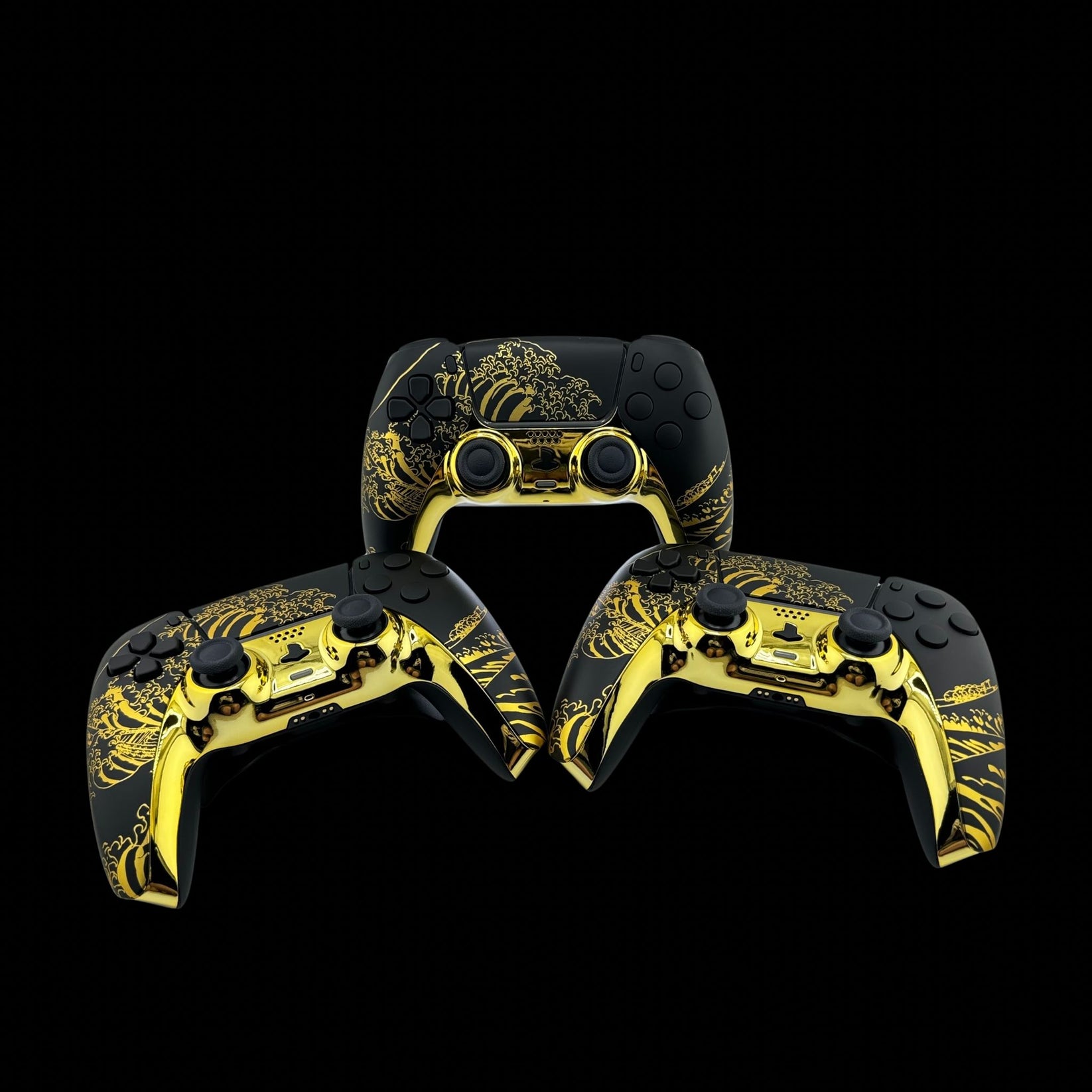 Pro Controller - Golden Wave - 8 Remappable Buttons – Get A Grip Gaming