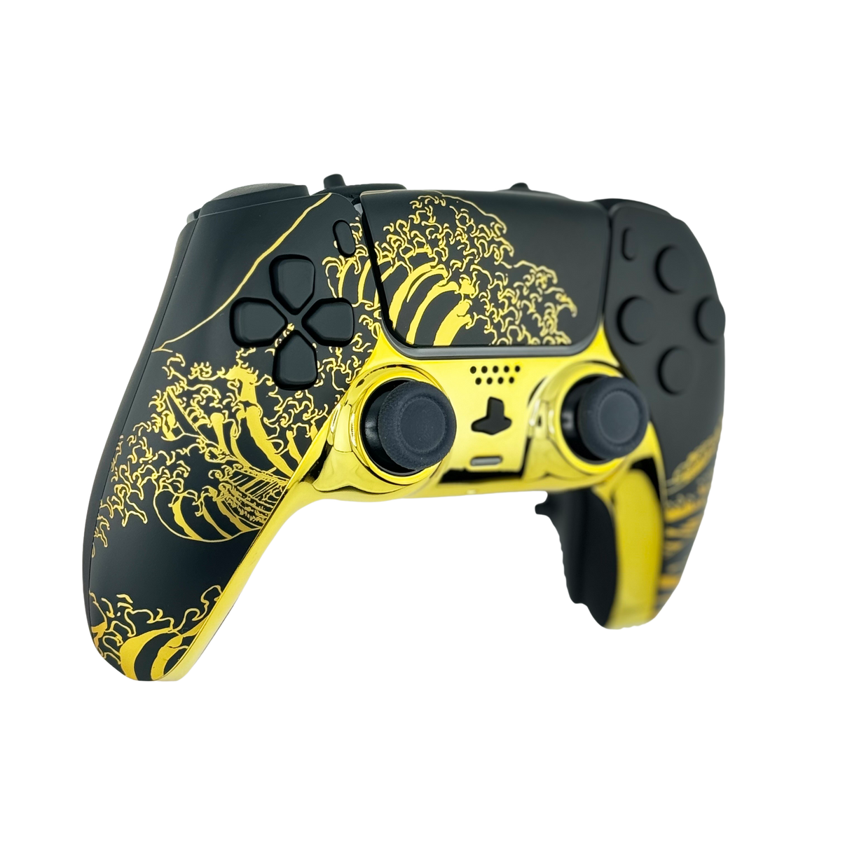 Pro Controller - Golden Wave - 8 Remappable Buttons – Get A Grip Gaming
