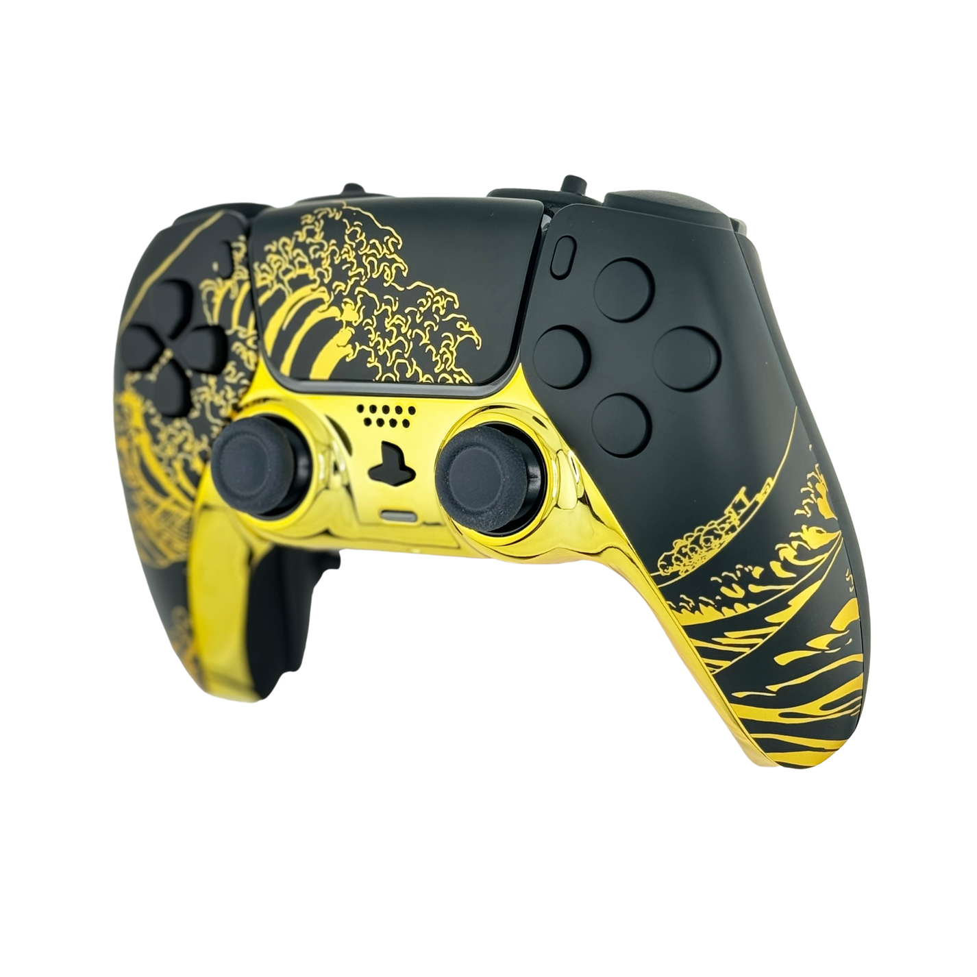 Pro Controller - Golden Wave - 8 Remappable Buttons – Get A Grip Gaming